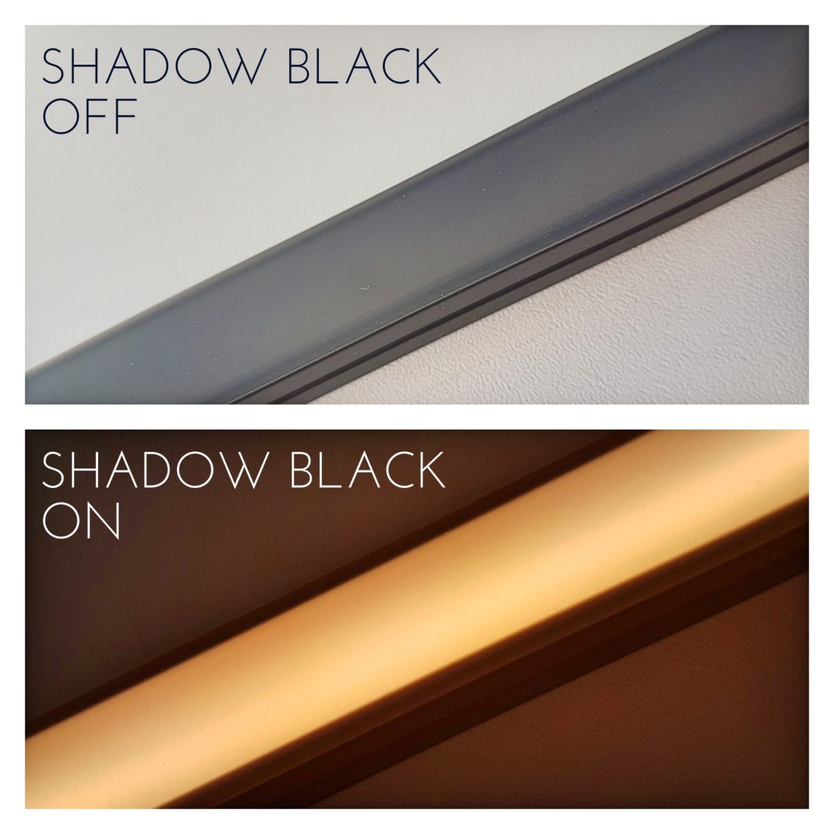 BLACK IS BACK, Black Shadow Diffuser - Ledux Lumière