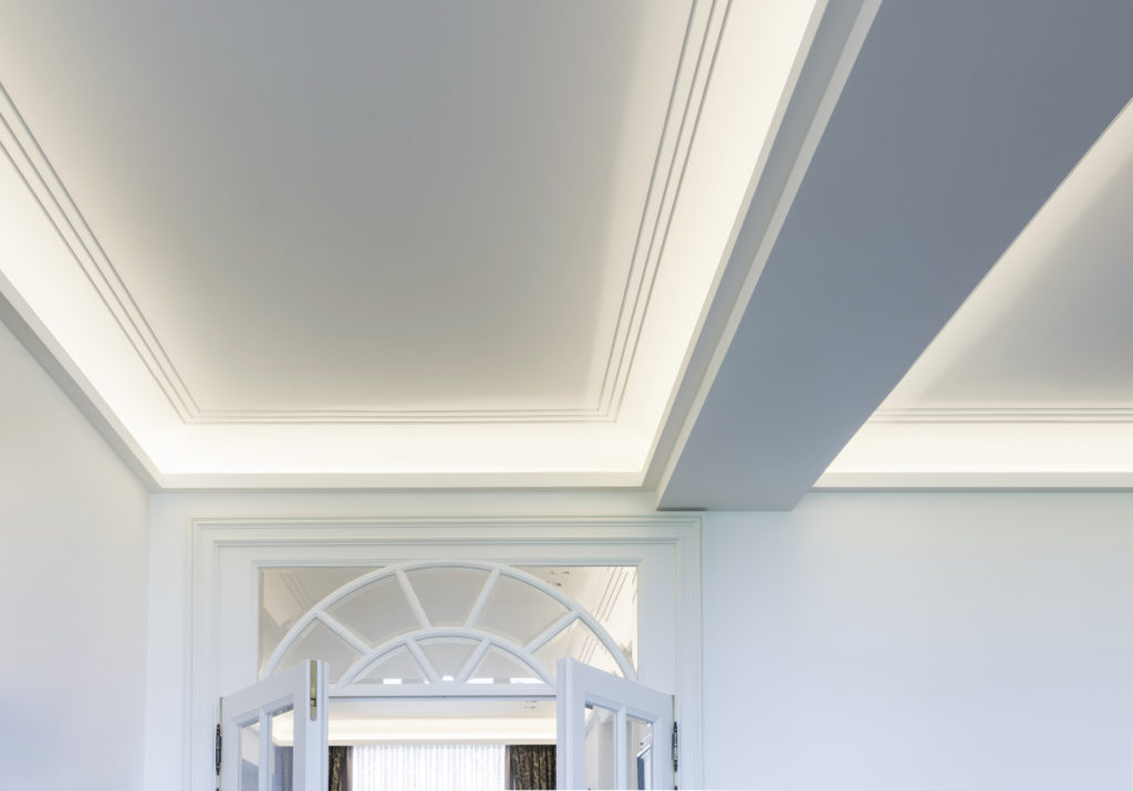 Polymer cornices, a new indirect lighting solution - Ledux Lumière