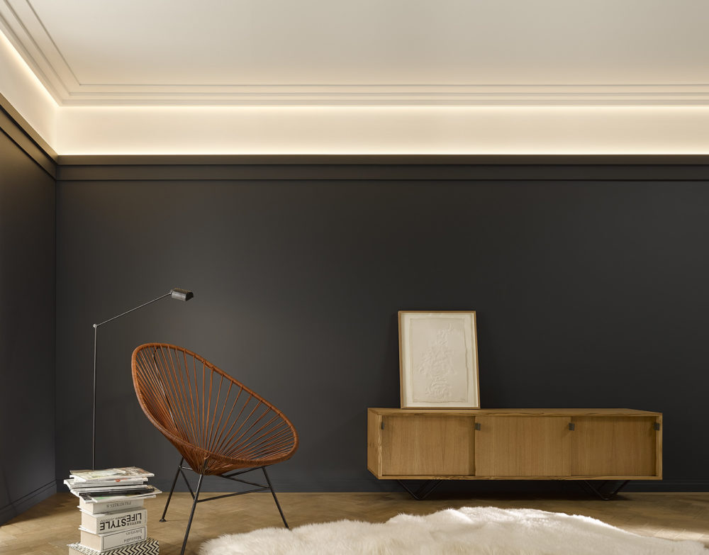 Corniches en polymère, nouvelle solution d'éclairage indirect - LeDUX ...