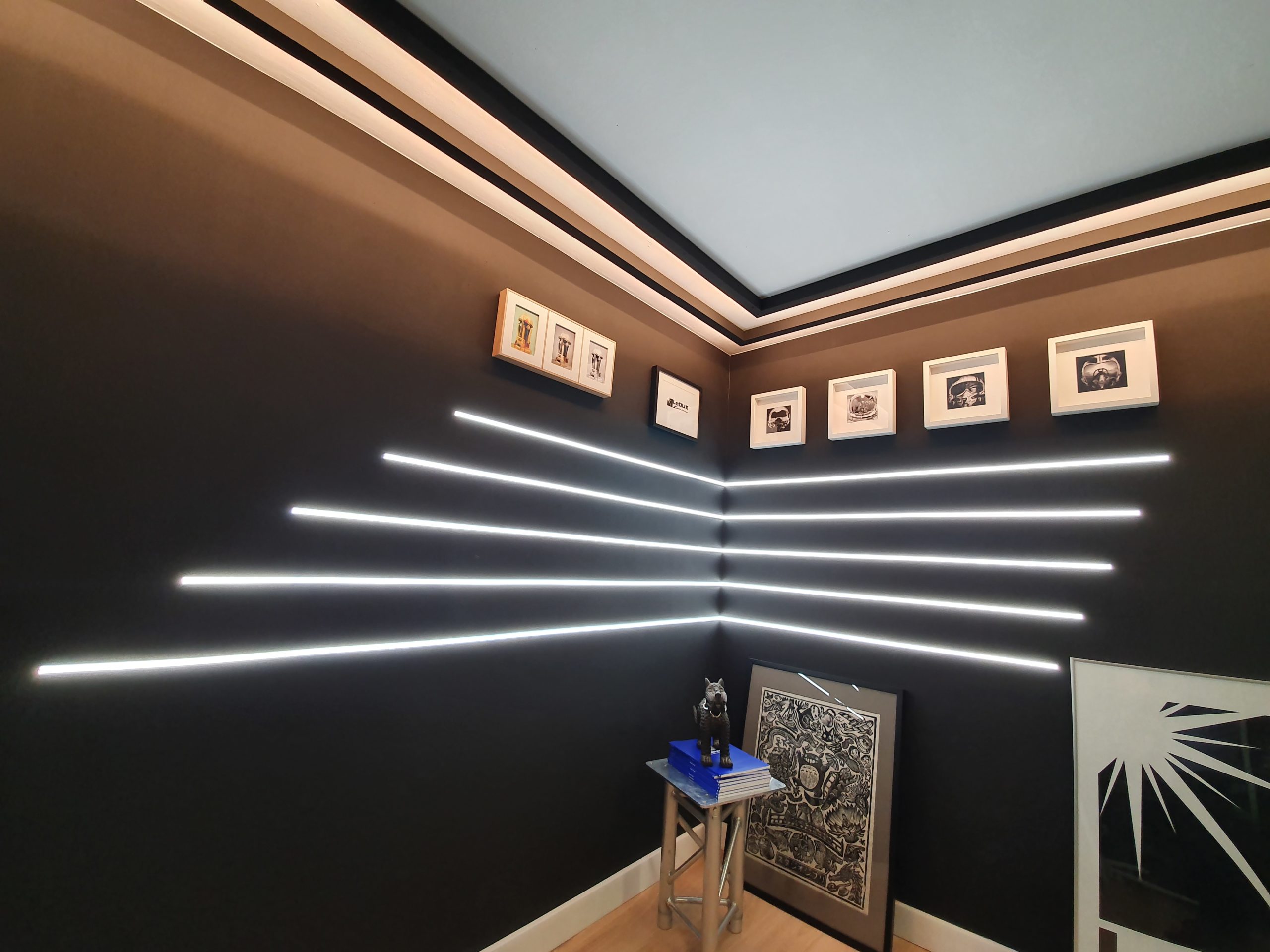 The black is Back ! 5 unsuspected lines of light - Ledux Lumière